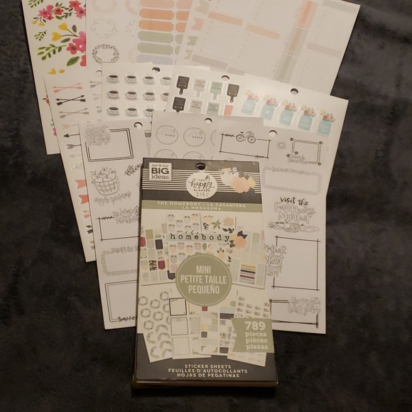 The Happy Planner | Office | Happy Planner Homebody Farmhouse Stickers ...